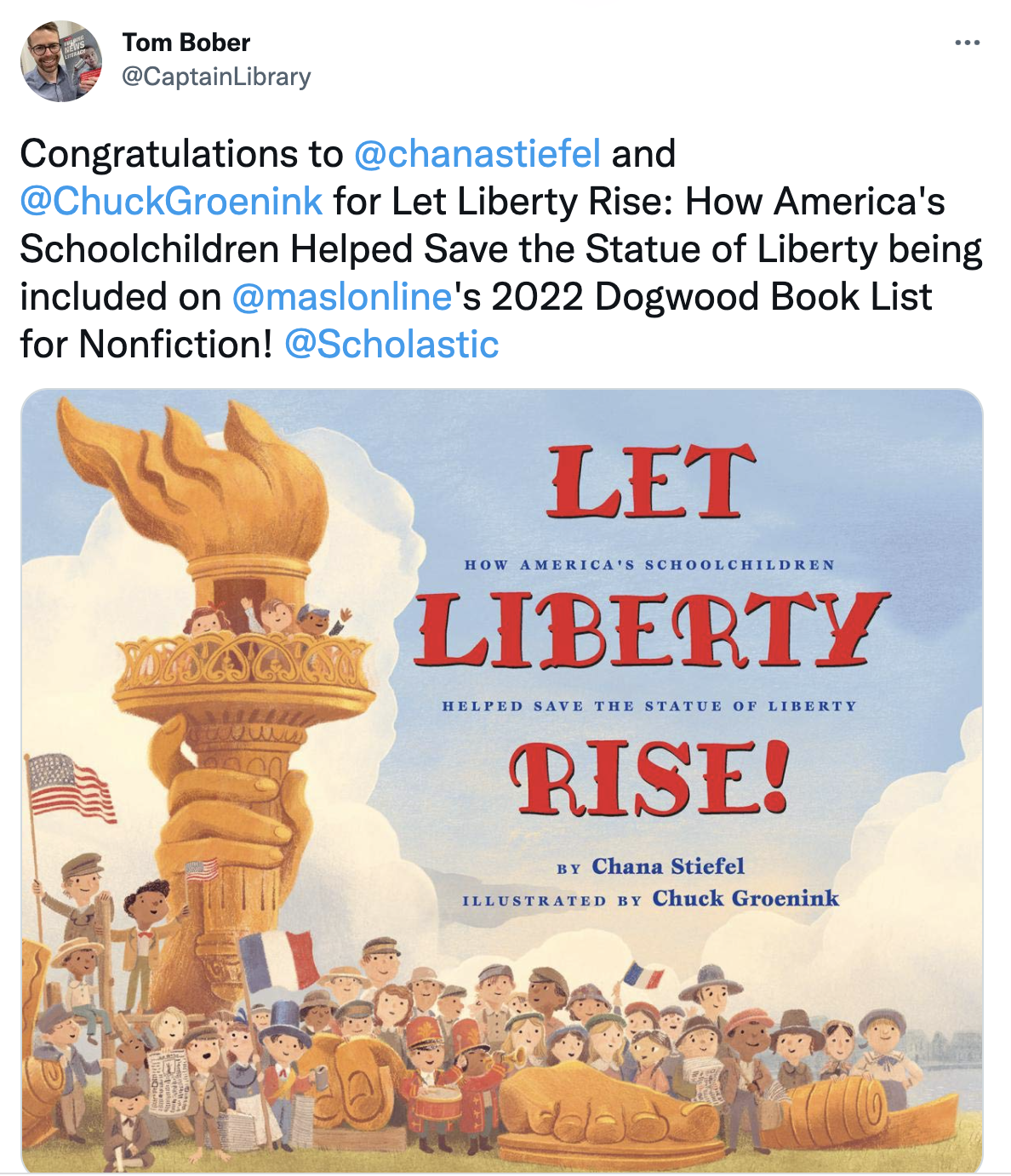 Let Liberty Rise! – Chana Stiefel